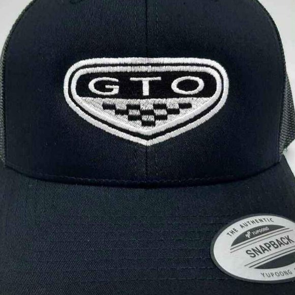 Yupoong | Accessories | Pontiac Gto Mens Hat Cap Trucker Mesh American ...